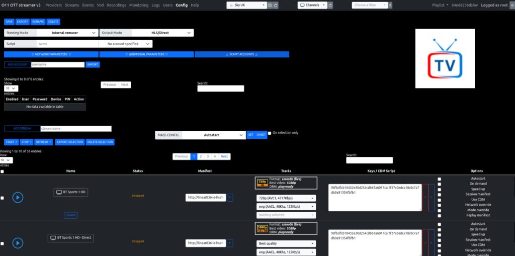 011-OTT V3 Streamer Nulled